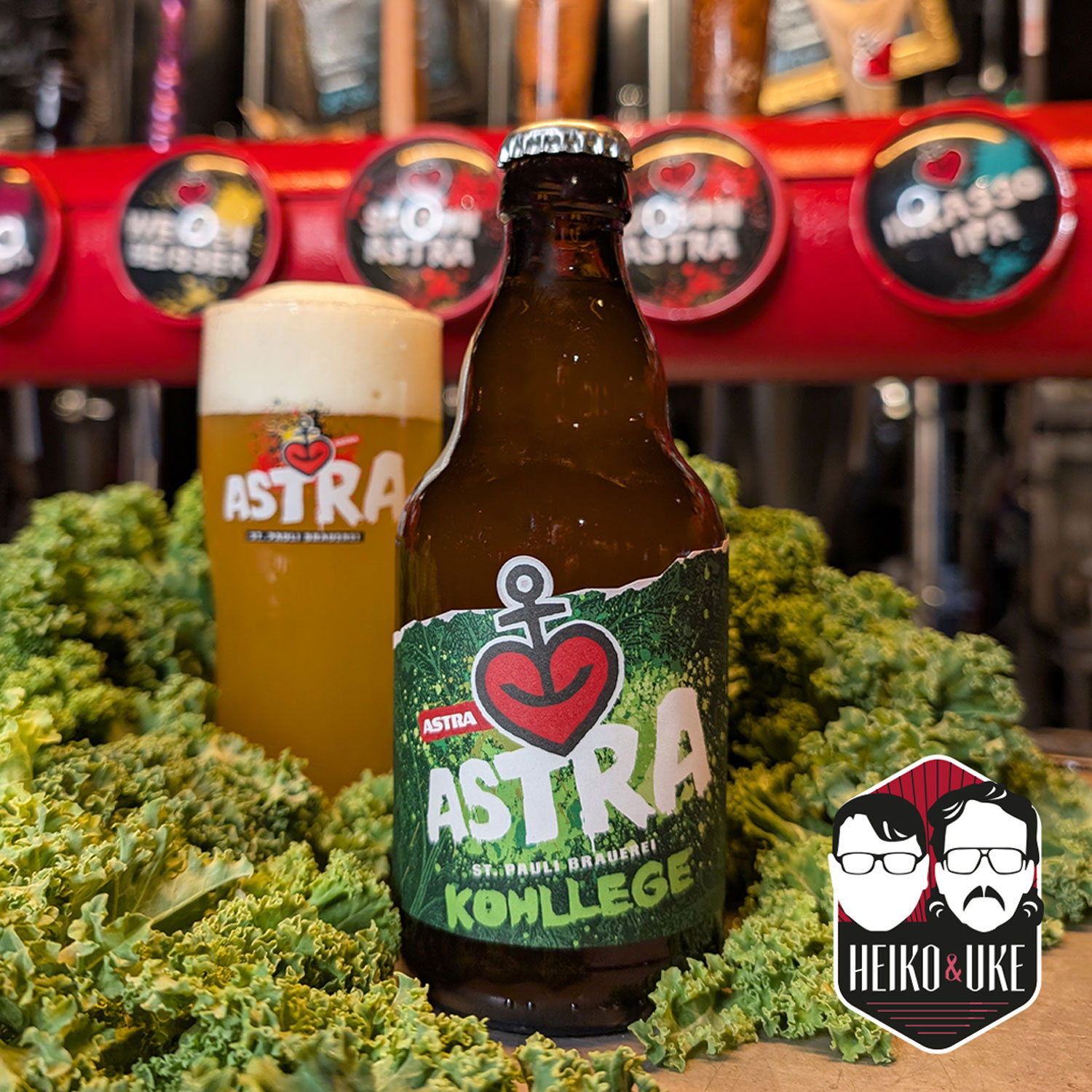 Astra Kiste Kohllege - Grünkohl-Rauch-Astra – Astra-Shop